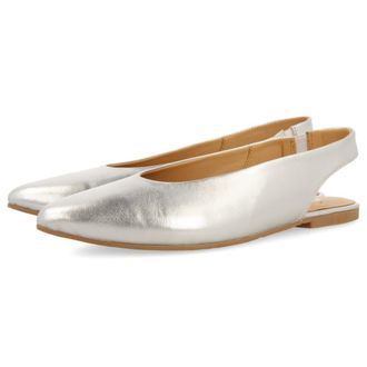Gioseppo Gioseppo Damen 92112 Flat Ballett, Silber metallic, 36 EU