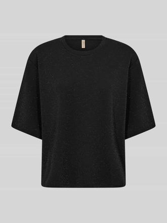 Soyaconcept T-Shirt mit schimmernder Optik