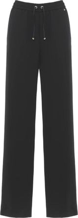 Herno Femme, Pantalons, Noir, Taille: 36 FR Wide Pantalons