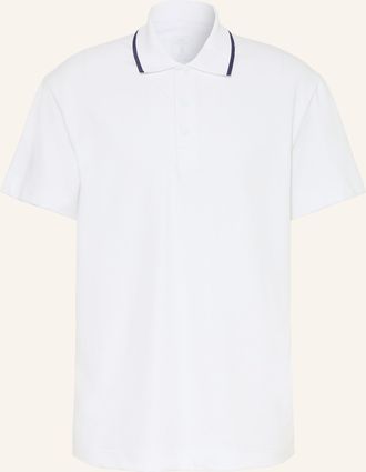 On Piqu&eacute;-Poloshirt Courtside weiss