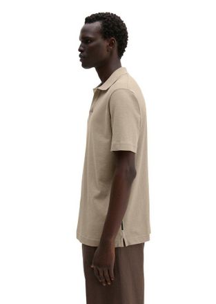Marc O'Polo Poloshirt aus Baumwoll-Leinen-Mix