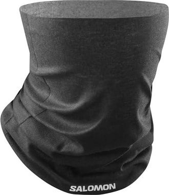 Salomon Cross Neck Bonnet, Noir Profond, Taille Unique Mixte
