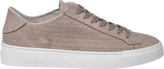 Baldinini Homme, Chaussures, Beige, Taille: 44 EU Braided Nubuck Baskets