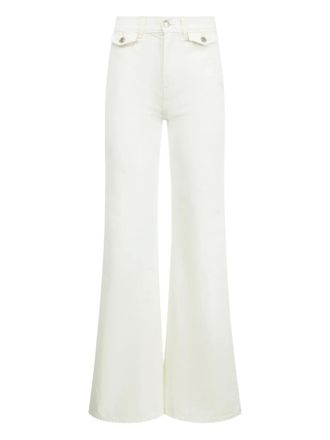 Nili Lotan Edira flared jeans - Nude