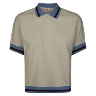 Marni Femme, Tops, Beige, Taille: 38 FR Polo MM Cocoon Fit