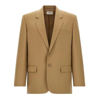 Saint Laurent Yves Wollblazer - - Jackets - Herren - Beige - 2XL