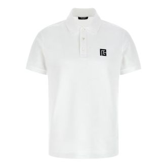 Balmain Polos - Homme - Tops - Blanc - Taille: S