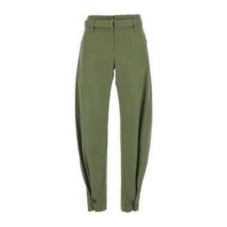Semicouture Damen, Hosen, Gr&uuml;n, LGr&ouml;&szlig;e
