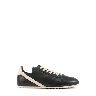 Rick Owens Baskets plates en cuir