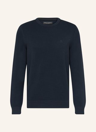 Marc O'Polo Marc Opolo Piqu&eacute;-Pullover blau