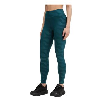 Casall Leggings mit Hitzedruck und hohem Bund - - Trousers - Damen - Gr&uuml;n - XS