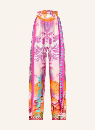 Miss Goodlife Miss Goodlife Marlenehose Aus Satin pink