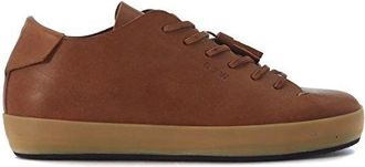 Leather Crown Basket en Peau Marron Cuir