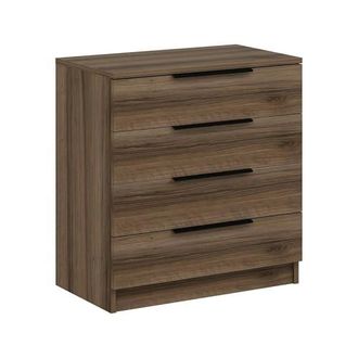 Dmora Kommode Sulafat 73x42x77h cm Braun 5 Schubladen