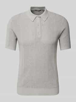 Superdry Poloshirt mit kurzer Knopfleiste