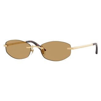 Versace Randlose Sonnenbrille - - Accessories - Damen - Gelb - 54 MM