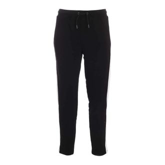 Karl Lagerfeld Jogginghose mit Kontrastdetails - - Trousers - Herren - Schwarzk - L