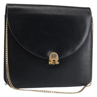 Dior Pre-owned Vintage Leder Schultertasche - - Pre-owned - Damen - Blau - ONE SIZE