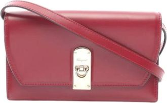 Ferragamo Sac port&eacute; &eacute;paule Pre-owned - Femme - Pre-owned - Rouge - Taille: ONE Size