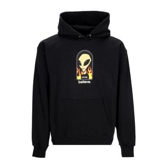 Thrasher Believe Hoodie mit Verstellbarer Kapuze - - Sweatshirts & Hoodies - Herren - Schwarzk - L