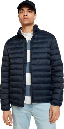Springfield Herren Wattierte Jacke Mantel, Navy, M