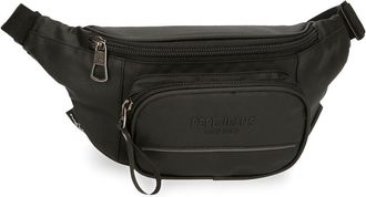 Pepe Jeans London Dortmund Gürteltasche, Grau, 30 x 13 x 5 cm, Baumwolle, Polyester und PU, 1,95 l von Joumma Bags, grau, Talla única, Gürteltasche