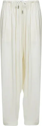 Co Femme, Pantalons, Blanc, Taille: 36 FR Elasticated Waist Gathered Pant