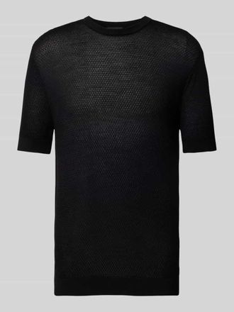 Emporio Armani T-Shirt mit Woll-Anteil