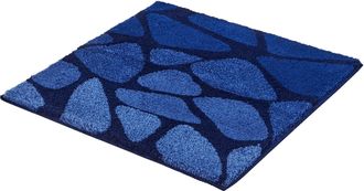 Kleine Wolke Badteppich Inspire Dunkelblau 60 x 60 cm