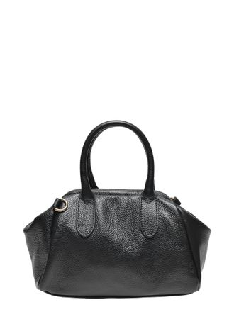Isabella Rhea Schwarz Rindsledertasche