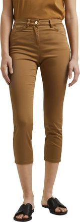 Esprit Collection Damen Hose 041eo1b321, 255/Bark, 34W / 24L