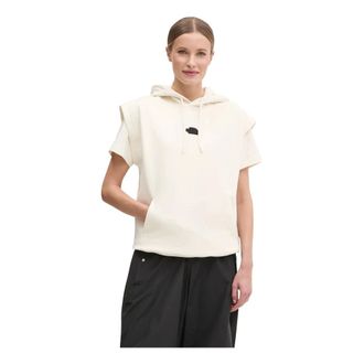 The North Face Sweat &agrave; capuche d&eacute;contract&eacute; - Femme - Sport - Beige - Taille: 36 FR