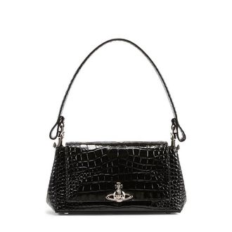Vivienne Westwood Sac port&eacute; &eacute;paule peau de crocodile en cuir