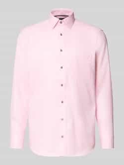 Olymp Regular Fit Businesshemd aus reiner Baumwolle mit Kentkragen