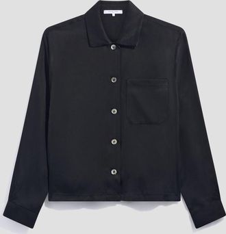 Gerard Darel Chemise satin&eacute;e - CLIO - Noir