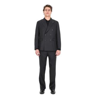 Tagliatore Double-Breasted Anzug - - Suits - Herren - Schwarzk - S