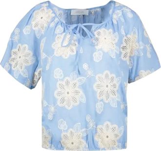 Am&eacute;lie & Am&eacute;lie Femme, Blouses et Chemises, Bleu, Taille: 44 FR Abelia T-Shirt