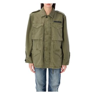 Polo Ralph Lauren Femme, Vestes, Vert, Taille: 36 FR Field Jacket