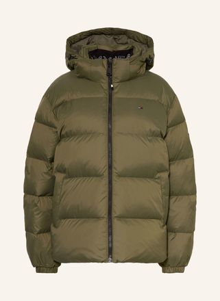 Tommy Jeans Daunenjacke Mit Abnehmbarer Kapuze gruen
