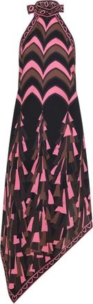 Pucci Seiden-Maxikleid - - Dresses - Damen - Mehrfarbig - M