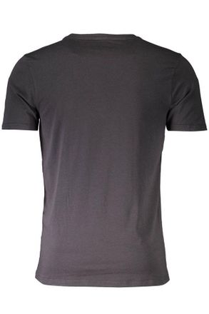 Aeronautica T-Shirt Flexibles Herren-T-Shirt Schwarz mit V-Ausschnitt