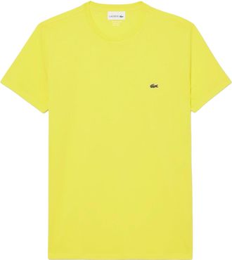 Lacoste T-Shirt f&uuml;r Herren, Pima-Baumwolle (aus Peru) (Gelb)