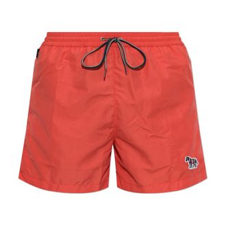 Paul Smith Homme, Maillots de bain, Rouge, Taille: M Short de bain