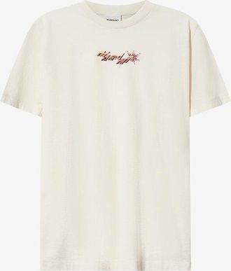Isabel Marant T-shirt Zewel - Femme - &Eacute;cru - Taillexs - Marant &Eacute;toile