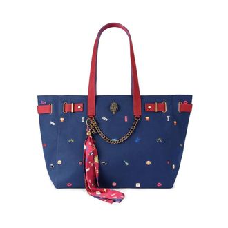Kurt Geiger Femme, Sacs, Bleu, Taille: ONE Size Sloane Shopper Bag