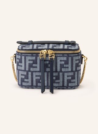 Fendi Handtasche Vanity blau