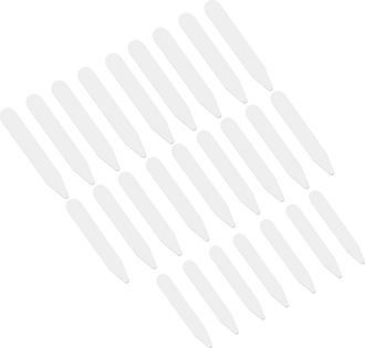 BESPORTBLE 200 Stück Kragenstäbchen Kragenstäbchen Kragenstäbchen Kragenstäbchen Kragenstützen für Herrenhemden (5 cm X 50 Stück 6 5 cm X 50 Stück 7 cm X 100 Stü