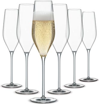 Holmegaard Cabernet Champagnerglas, 29 cl, 6 St&uuml;ck