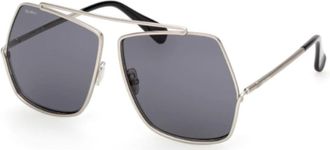 Max Mara unisex, Accessoires, Gris, Taille: 64 MM Elsa Lunettes de soleil