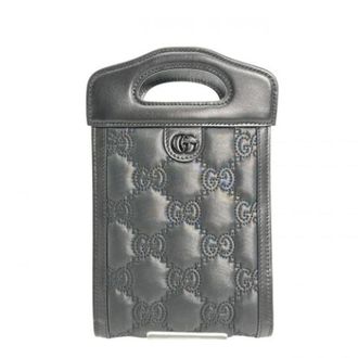 Gucci Pre-owned Cuir sacs-gucci - Femme - Pre-owned - Noir - Taille: ONE Size